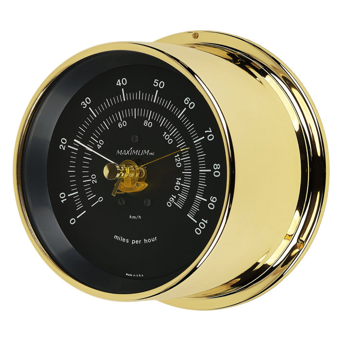 Maximum Weather Instruments Criterion 6.5" Thermometer by Maximum Weather Instruments | Wayfair